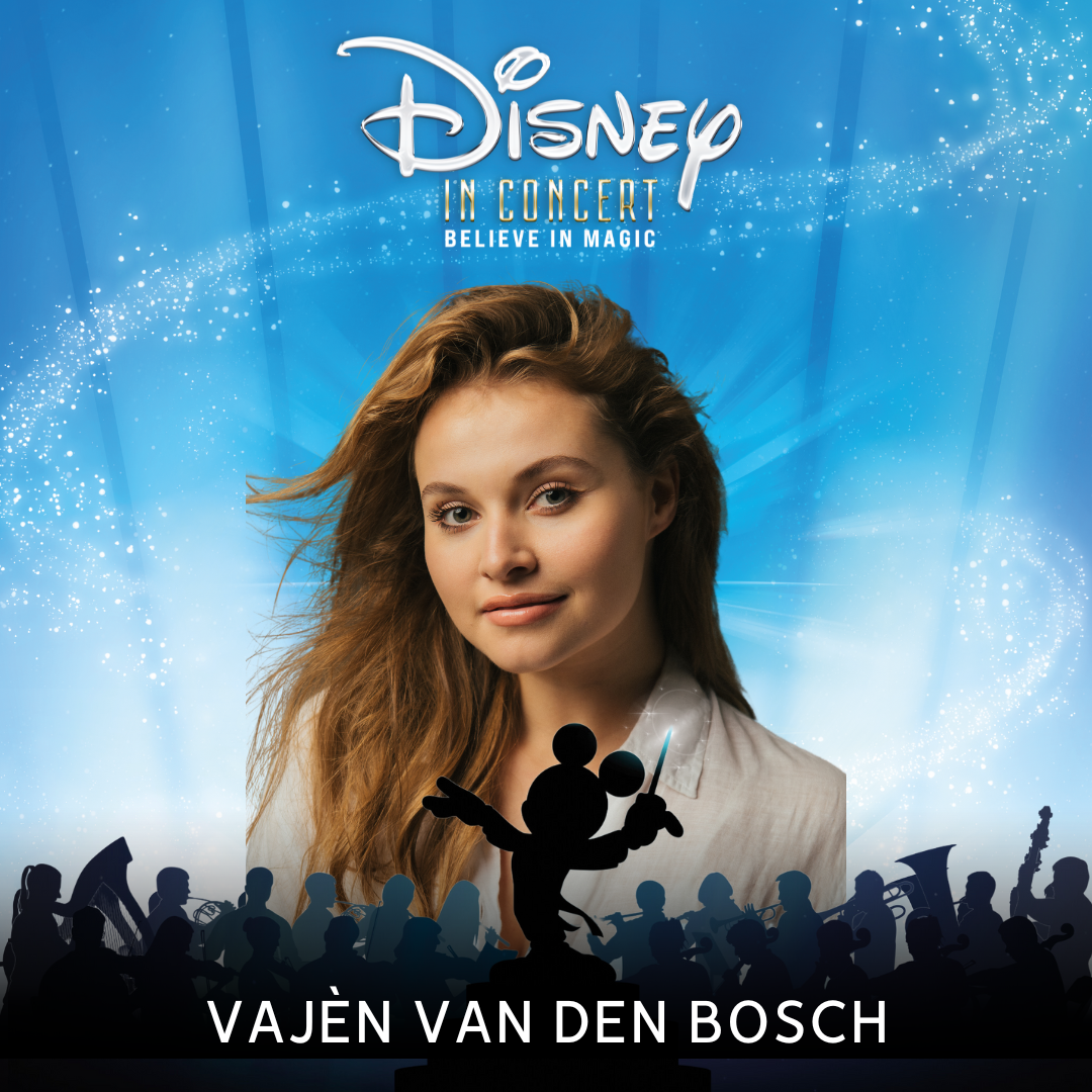 Vajèn van den Bosch gaat schitteren in Disney in Concert 2025 - Disney ...